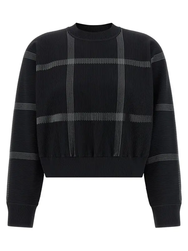 Issey Miyake Crossing Knit' Sweater - Black