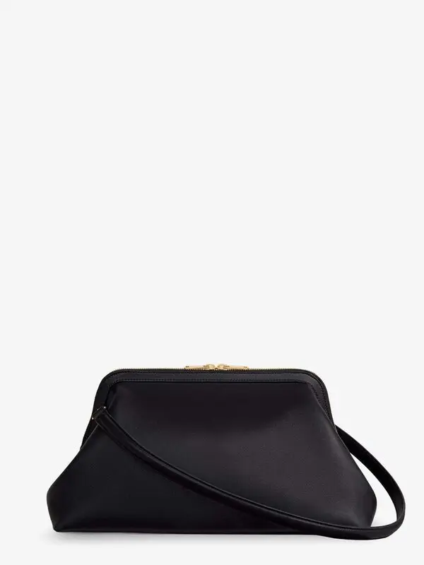 Celine Doctor Leather Shoulder Bag - Black