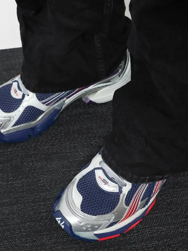 Balenciaga Mesh And Nylon Runner Sneakers - Multicolor