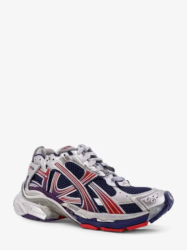 Balenciaga Mesh And Nylon Runner Sneakers - Multicolor