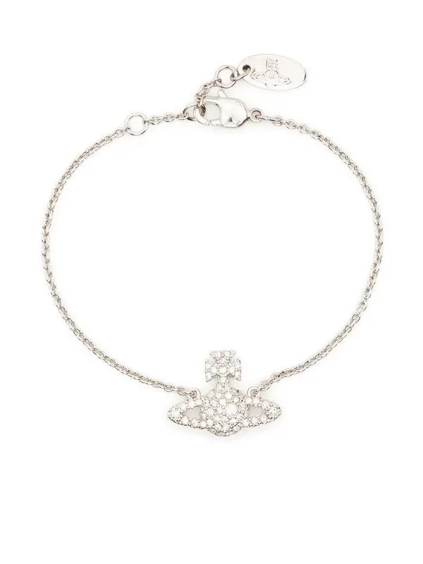 VIVIENNE WESTWOOD Grace Relief Bracelet - Silver