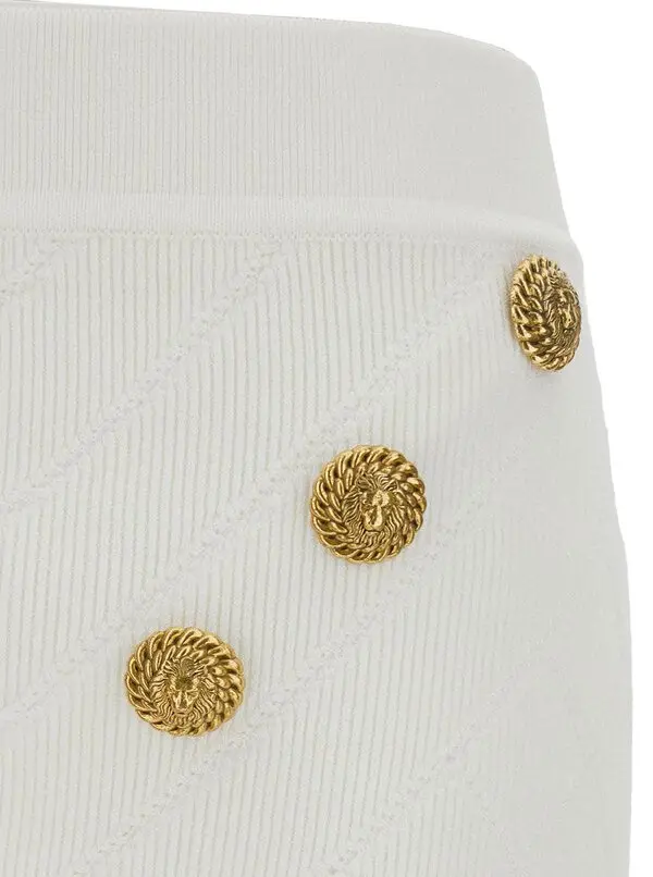 Balmain Mini Pencil Skirt - Multicolor