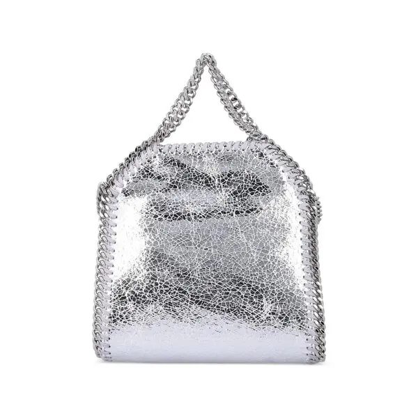 Stella McCartney Metallic Tote Bag - Silver