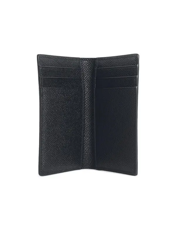 Dolce & Gabbana Fold' Dauphine Leather Card Holder