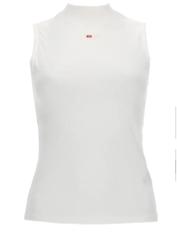 DIESEL® T-mokky-sl-microdiv Mock Neck Tank