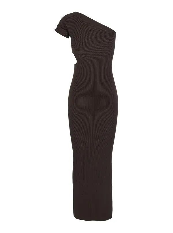 Max Mara Arda One-shoulder Dress - Multicolor