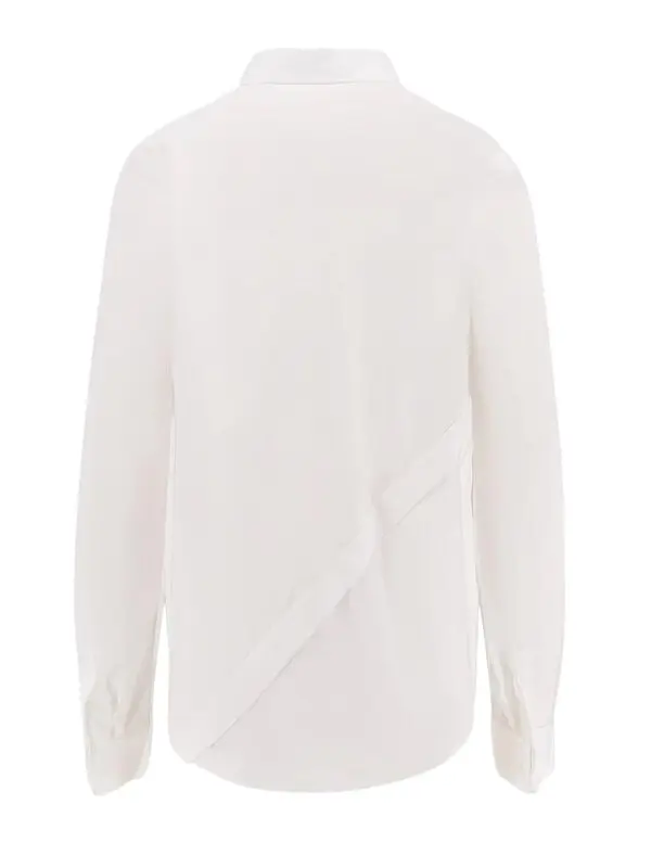 Dior Shirt With Asymmetrical Closure - White