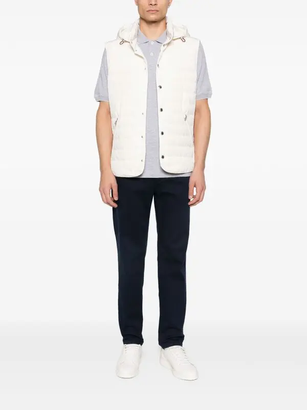 Brunello Cucinelli Logo Cotton Polo Shirt