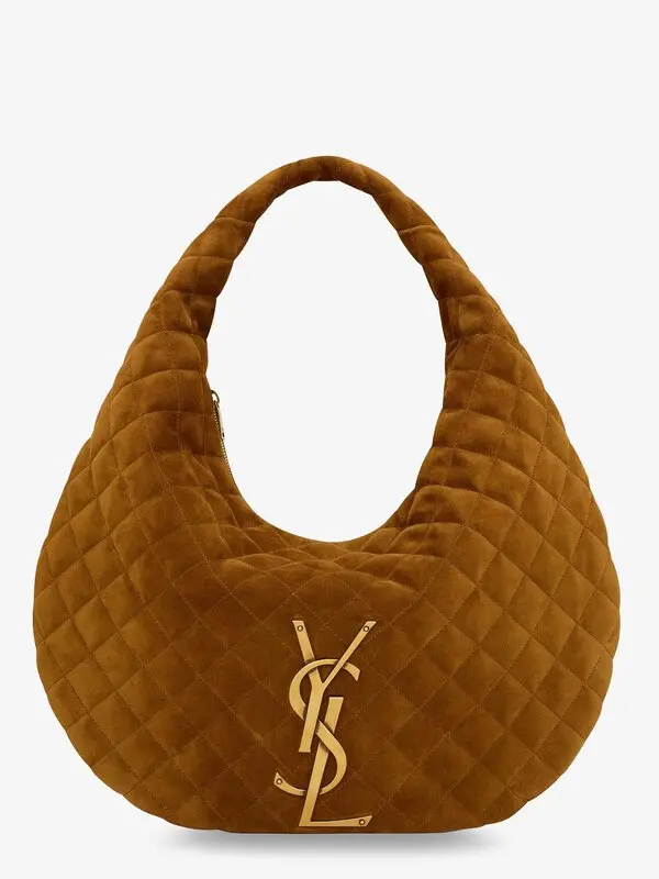 Saint Laurent Icare Hobo Suede Handbag - Multicolor