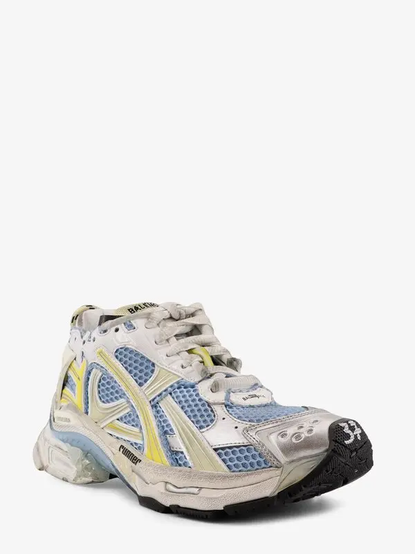 Balenciaga Low-top Runner Mesh Sneakers - Multicolor