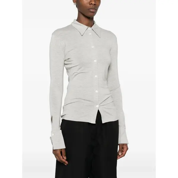 TOTEME Grey Tops Shirts