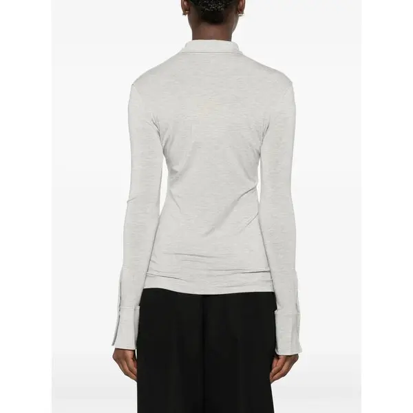 TOTEME Grey Tops Shirts