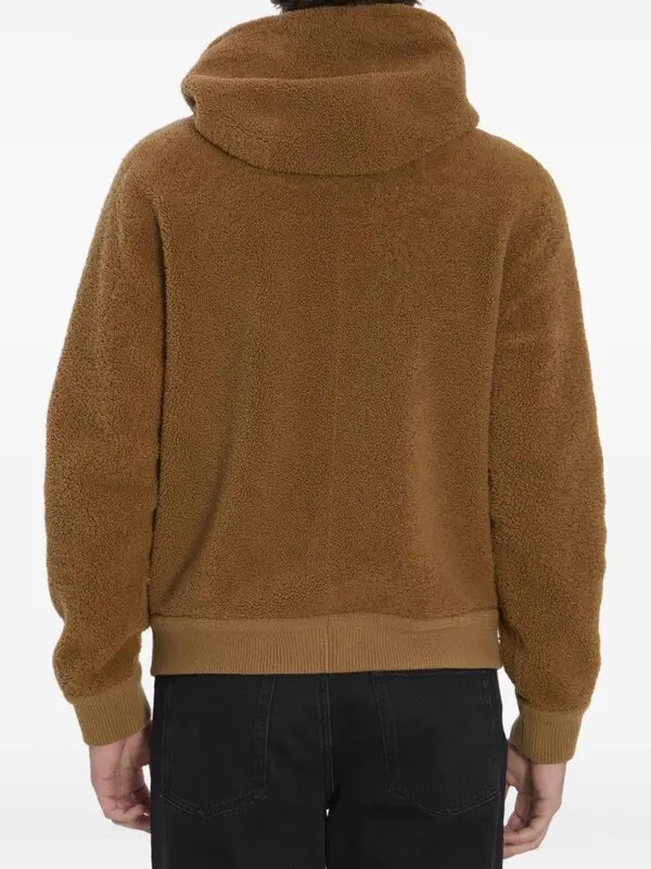 Loewe Shearling Leather Jacket - Multicolor