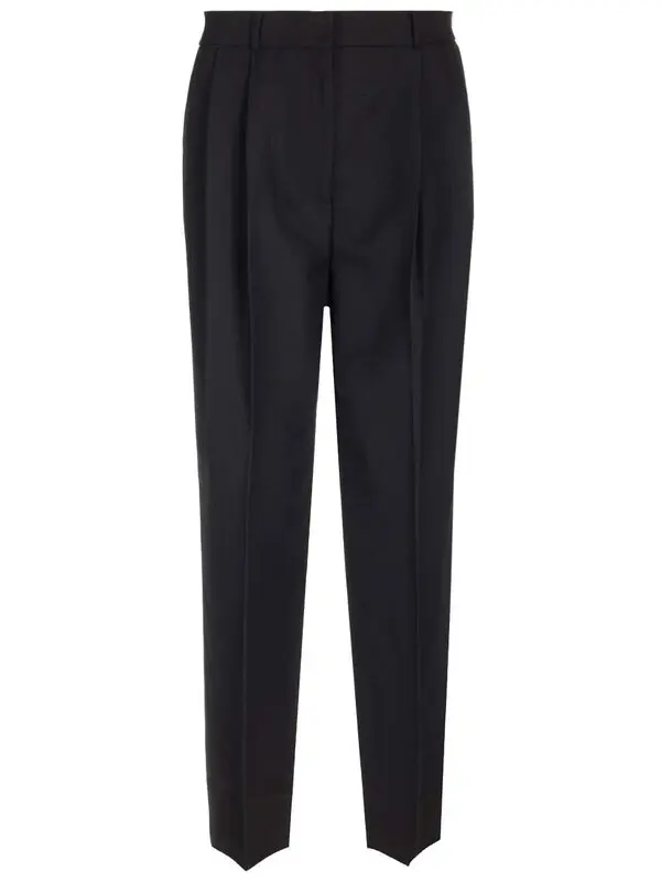 TOTEME High-waisted Tailored Trousers - Black