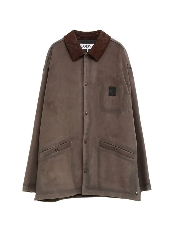 Loewe Cotton Blend Overshirt - Multicolor
