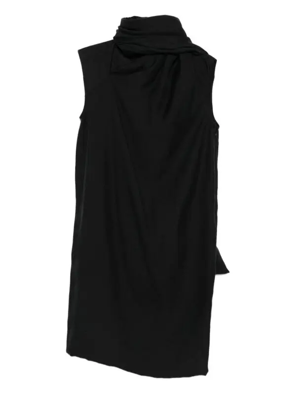 TOTEME Scarf Midi Dress - Black