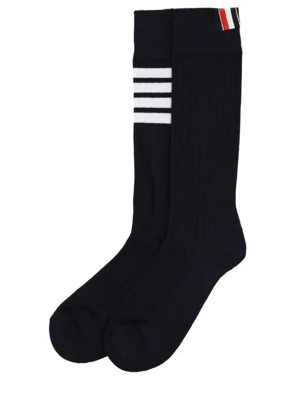Thom Browne 4-bar Cotton Socks