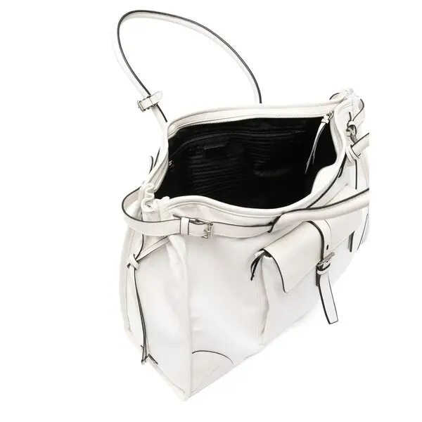 Prada Neutrals Tote Bags