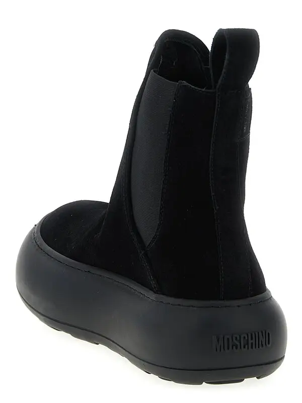 Moschino Ollie Suede Chelsea-style Sneakers