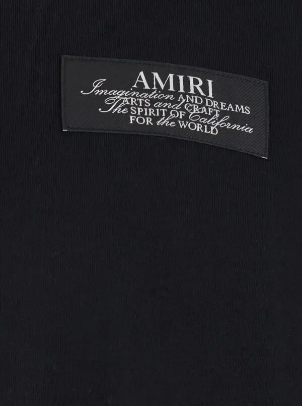 Amiri T-shirt With Spirit Print On The Front In Cotton
