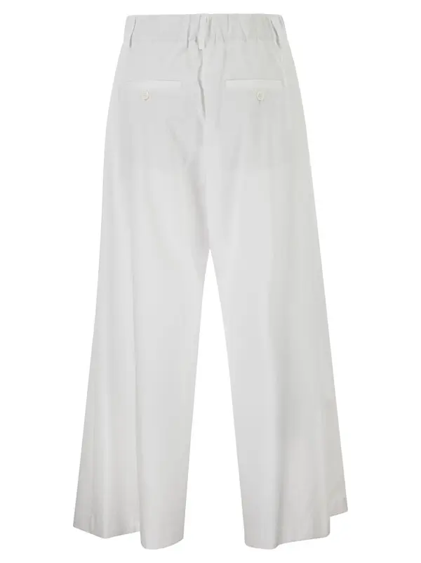 Brunello Cucinelli Interlock Couture Trousers - White