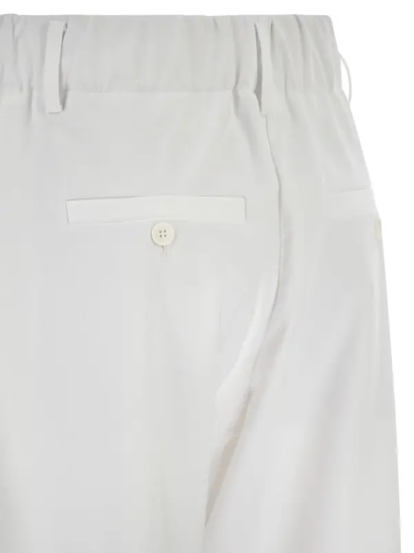 Brunello Cucinelli Interlock Couture Trousers - White
