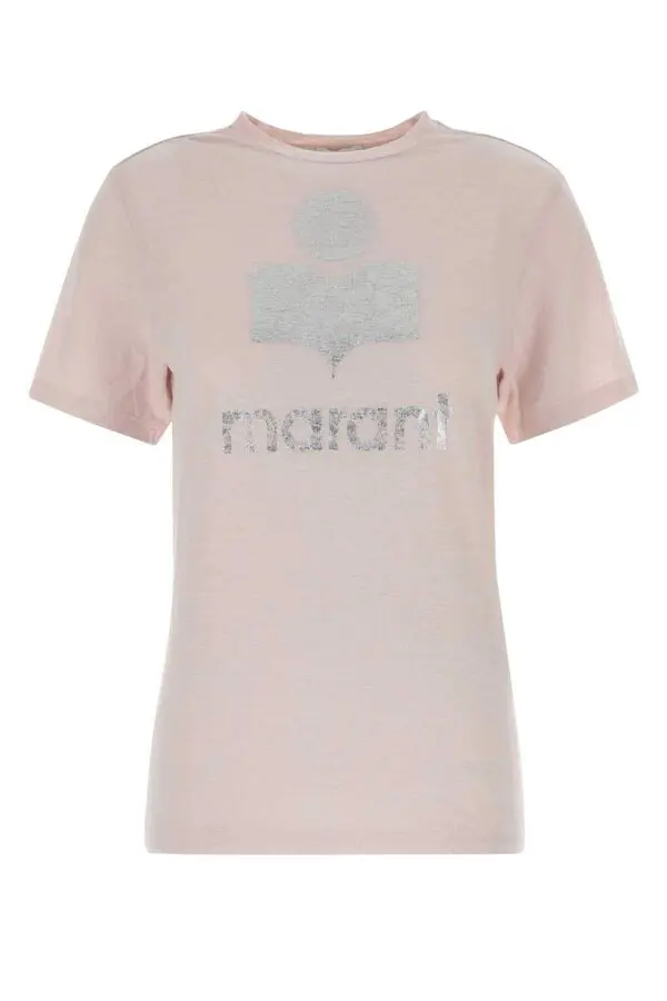 Isabel Marant Étoile Linen Zewel T-shirt - Pink