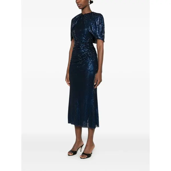 SELF-PORTRAIT Embellished Midi Dress