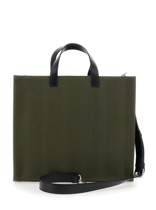 Fendi Canvas Shopper - Green