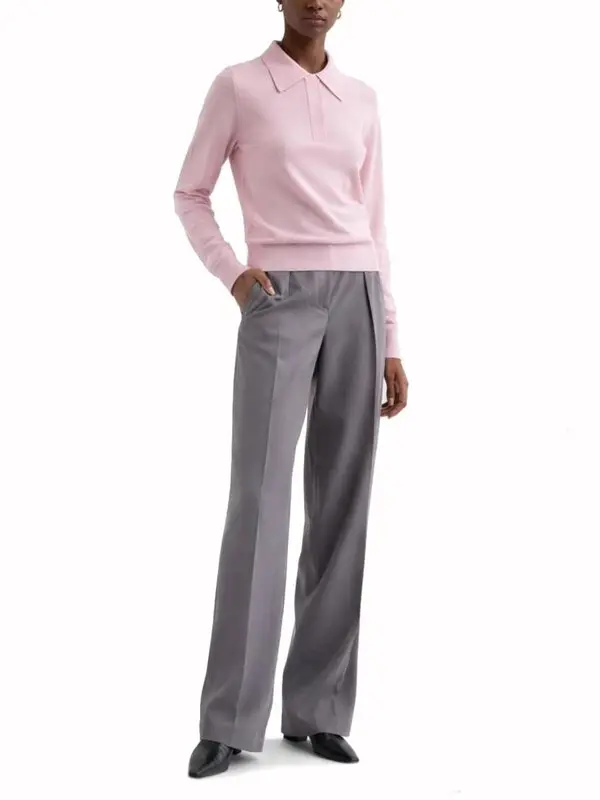 JIL SANDER Wool Gabardine Pants