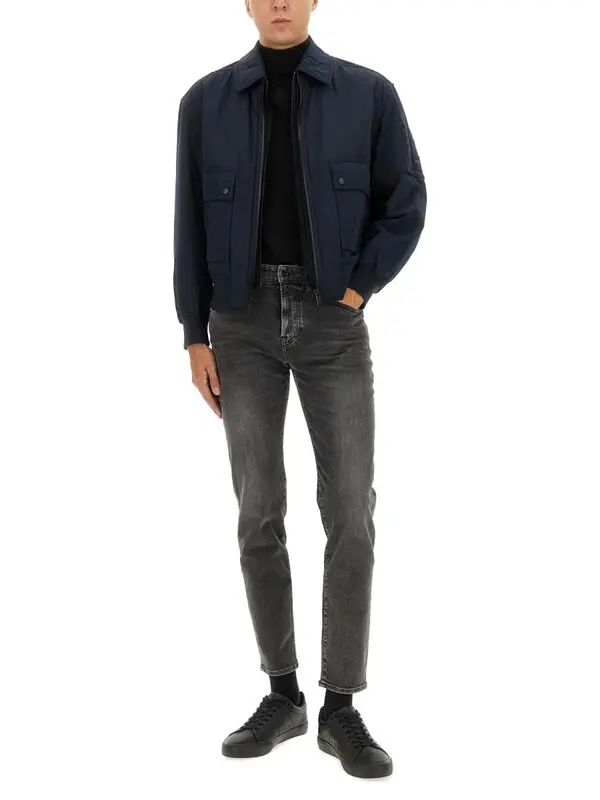BOSS Bomber Jacket With Removable Lining