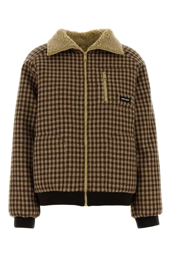 Miu Miu Embroidered Wool Jacket