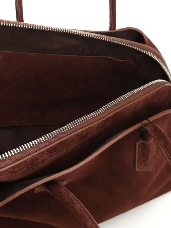 Attico La Passeggiata Suede Bag - Brown