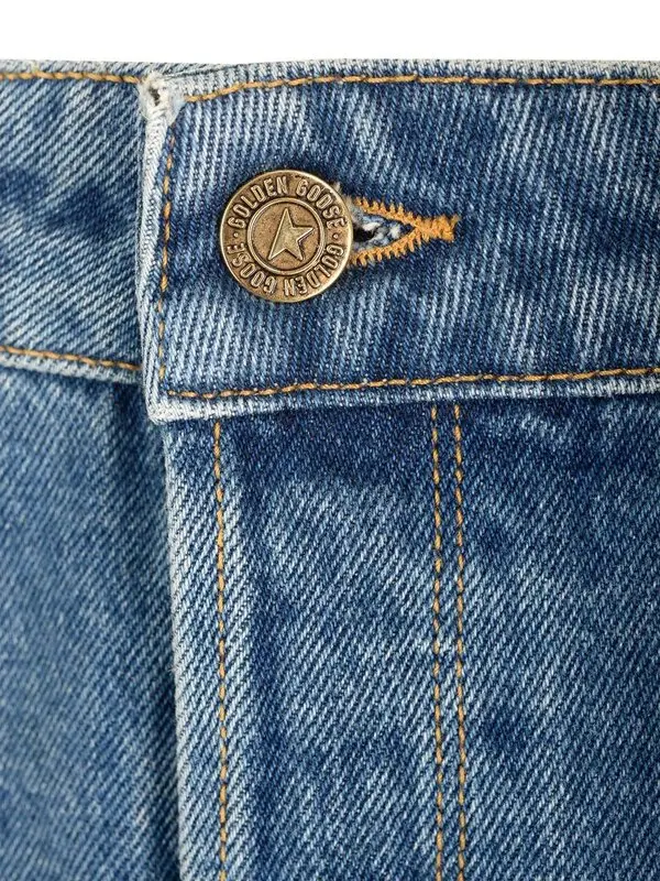 GOLDEN GOOSE Golden Happy Stone Washed Jeans