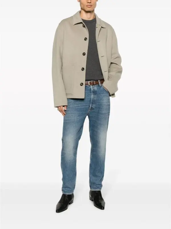 GOLDEN GOOSE Golden Happy Stone Washed Jeans