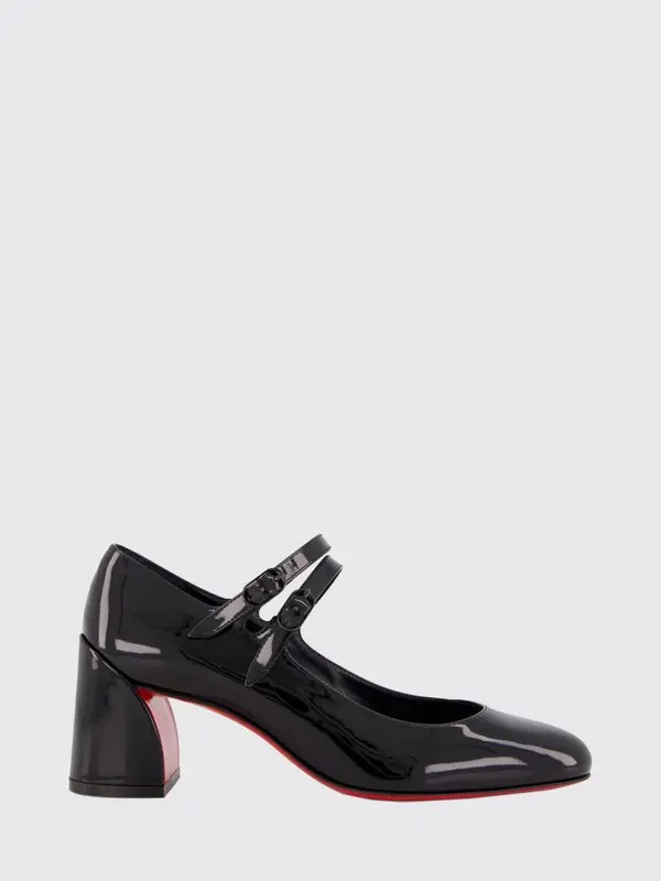 CHRISTIAN LOUBOUTIN Patent Leather Mary Jane - Black
