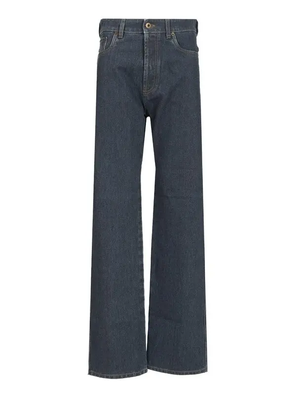 Miu Miu Straight-leg Denim Trousers - Blue