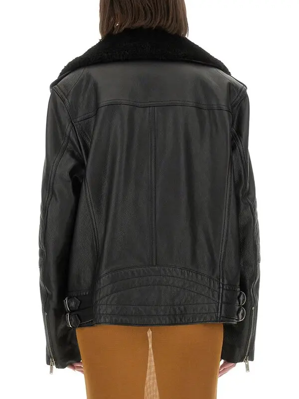 Saint Laurent Leather Biker Jacket