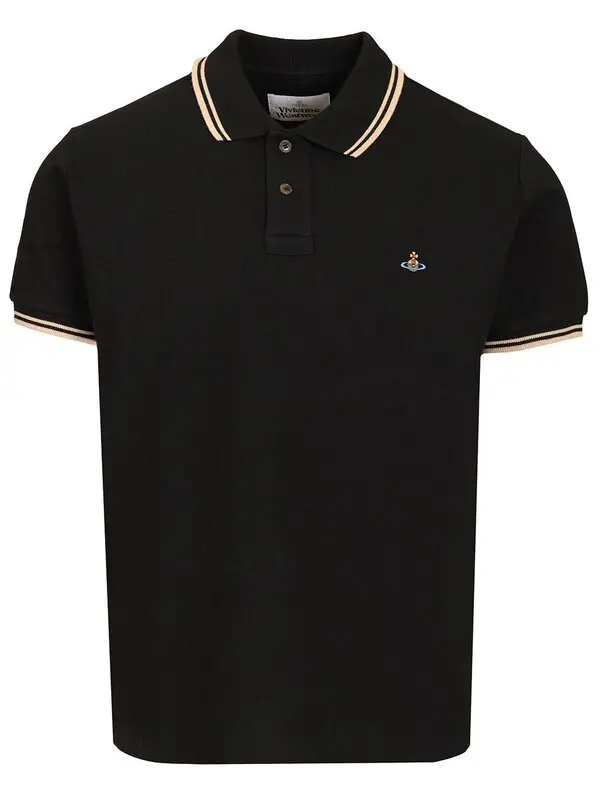 VIVIENNE WESTWOOD Orb Polo - Black