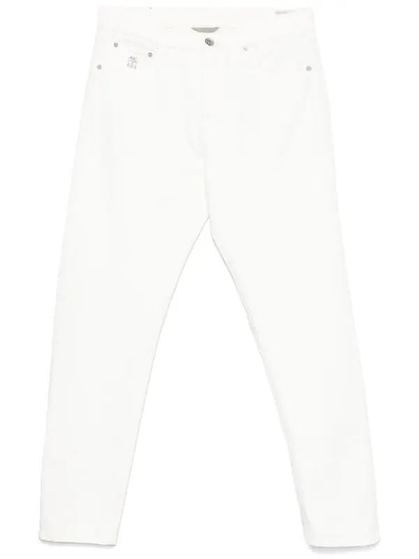 Brunello Cucinelli Denim Cotton Jeans - Multicolor