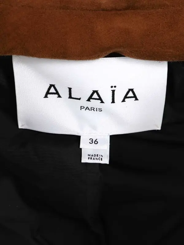 Alaïa Short Suede Blazer