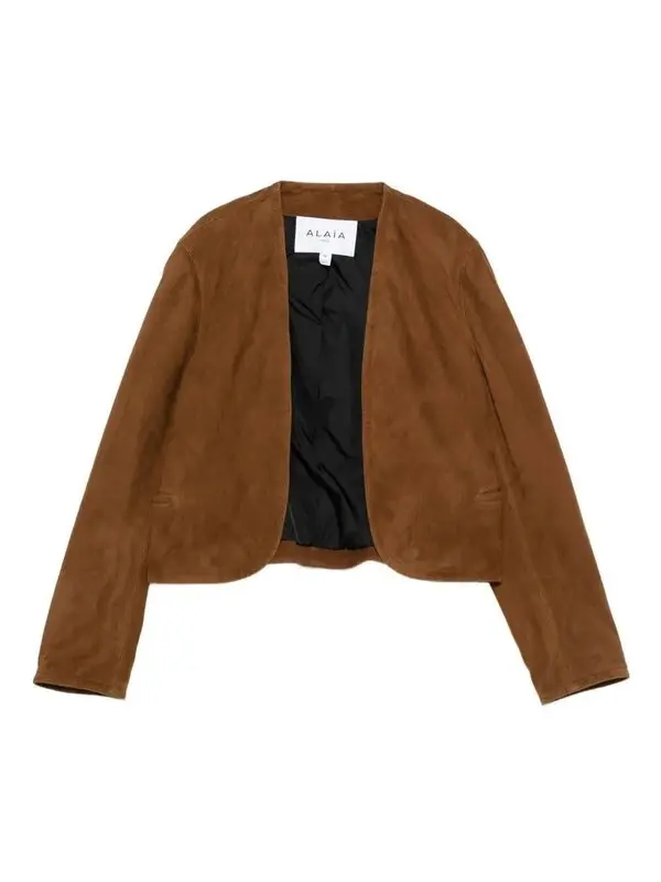 Alaïa Short Suede Blazer