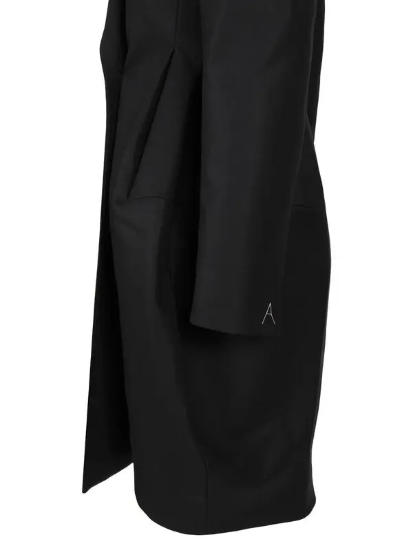 Alaïa Double-breasted Rounded Coat