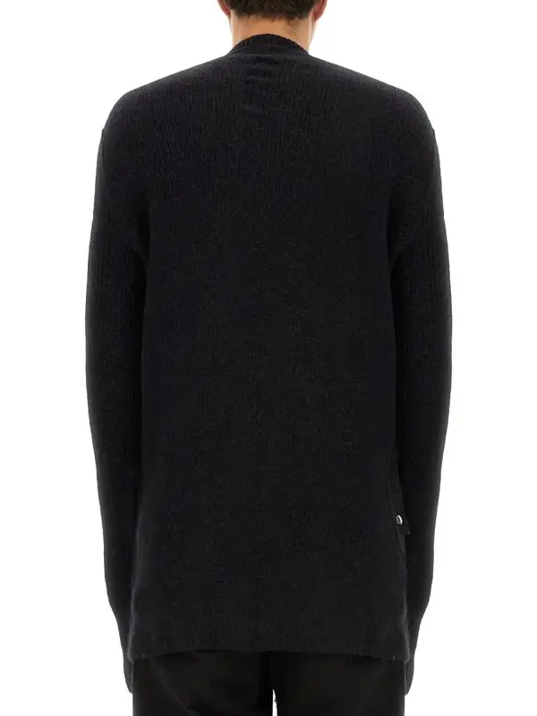 Rick Owens Wool Jersey Sweater - Black
