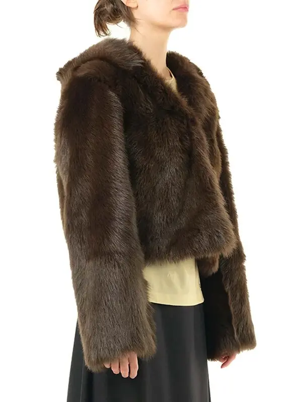 Loewe Shearling Hooded Jacket