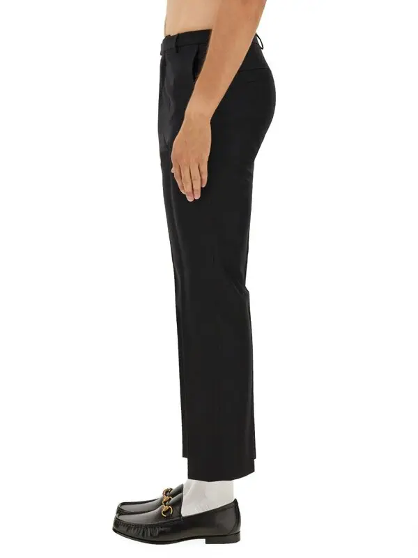 Gucci Wool Blend Twill Pants