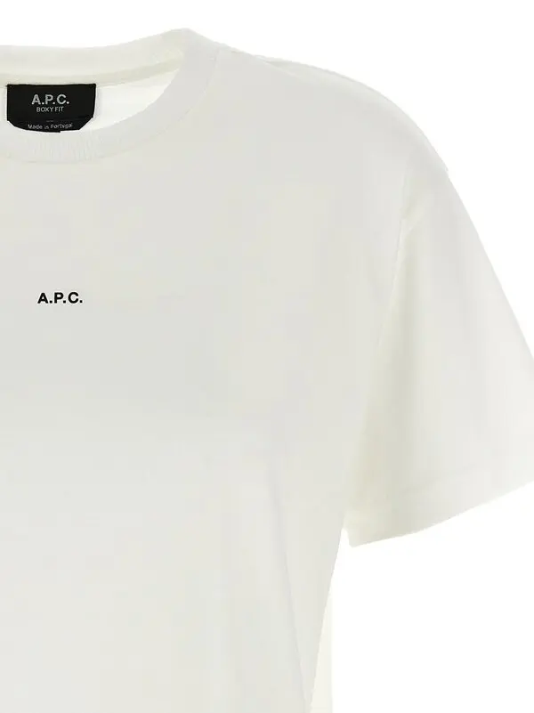 A.p.c. Boxy Micro Logo T-shirt