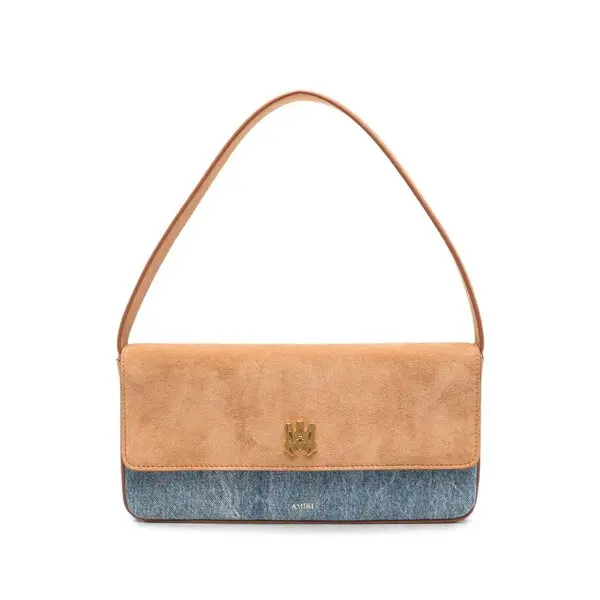 Amiri Suede Shoulder Bag - Brown