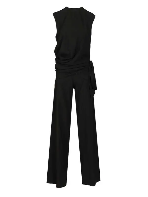 Alaïa Draped Jumpsuit - Black
