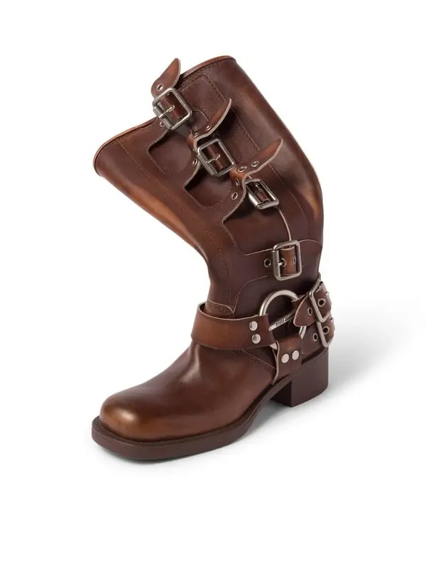 Miu Miu Leather Boots